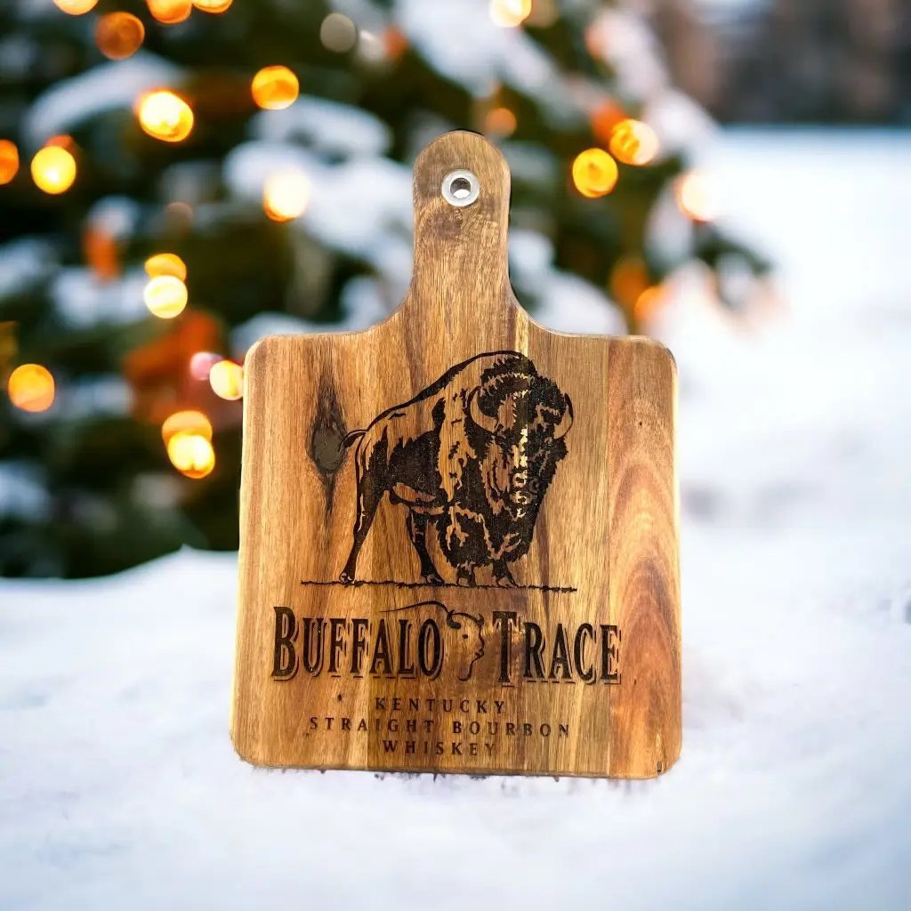 Custom Buffalo Trace Logo – Rustic Halo